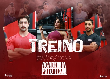 Fotos - Treino Academia Pato Team 09/06/25 - Fotto