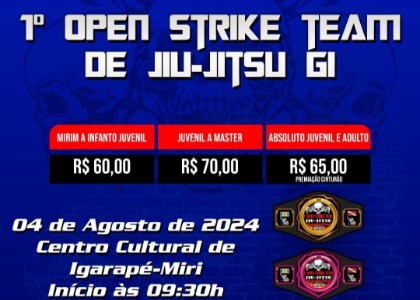 Fotos - 1 OPEN STRIKE TEAM DE JIU JITSU GI - Fotto