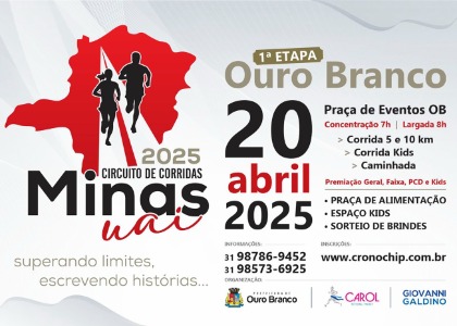 Fotos - Circuito de Corridas Minas Uai 2025 - 1ª Etapa Ouro Branco - Fotto